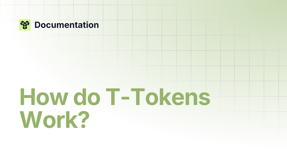 How do Tessera Token Work? | Documentation